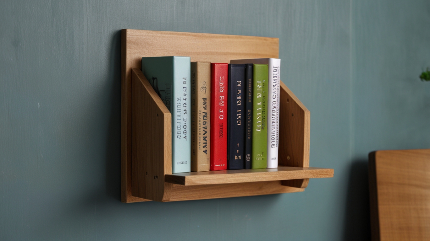 DIY: Membuat Rak Buku Minimalis dari Kayu Bekas